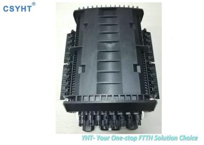 China 16 Cores Ftth Fiber Optic Termination Box Wall / Pole Mount IP68 Waterproof for sale