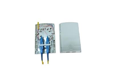 China ABS FTTH FTTX Fiber Optic outlet 2 Ports SC LC Max Capacity 4Fo for sale