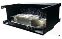 China FTTB ODF 4U Fiber Optic Patch Panel FTTX 144c Fiber Optic Distribution Box for sale