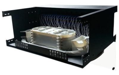 China FTTB ODF 4U Fiber Optic Patch Panel FTTX 144c Fiber Optic Distribution Box for sale