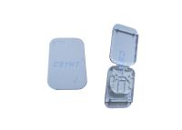 China BOITIER FIBRE OPTIQUE FTTH PLASTIQUE 8FO Indoor wall mount ABS white color for sale