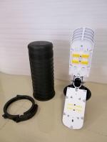 China fiber optic joints 144 FO dome closure with one oval and 6 round ports for sale