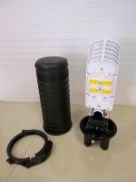 China fiber optic joints 144 FO dome closure with one oval and 6 round ports for sale