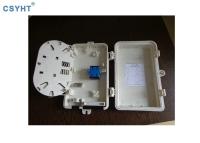 China Outdoor OTB ODP Optical Fiber Terminal Box 4 Core With SC Adapter / Pigtails for sale