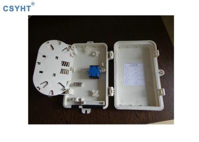 China Outdoor OTB ODP Optical Fiber Terminal Box 4 Core With SC Adapter / Pigtails for sale