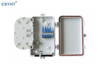 China Outdoor OTB ODP Optical Fiber Terminal Box 4 Core With SC Adapter / Pigtails for sale