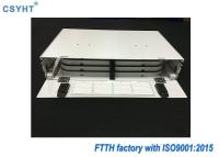 China 72 Fibers SC Fiber Optic Cable Patch Panel 19'' Rackmount ODF With PLC Splitter for sale