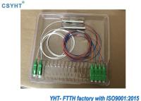 China 1X16 PLC 1310nm Fiber Optic Splitter G657A1 Gpon Epon SC APC UPC for sale