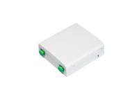 China Wall Mounted FTTH Fiber Optic outlet Indoor 86X86MM SC LC Port ABS PP for sale