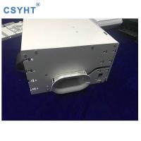 China Slidable Fiber Optic Distribution Box 19 Inch 4U 96 Fibers ODF Cold Roll Steel for sale