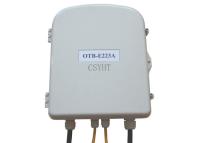 China Hinge Structure FTTH Fiber Optic Terminal Box 48 Fibers Indoor Wall Mounted for sale