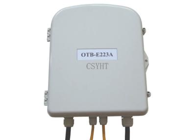 China Hinge Structure FTTH Fiber Optic Terminal Box 48 Fibers Indoor Wall Mounted for sale