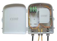 China Hinge Structure FTTH Fiber Optic Terminal Box 48 Fibers Indoor Wall Mounted for sale