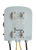 China Hinge Structure FTTH Fiber Optic Terminal Box 48 Fibers Indoor Wall Mounted for sale