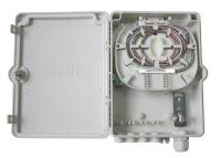 China Wall / Pole Mounting FTTH Fiber Optic Terminal Box 8 Ports Abs Plastic Outdoor for sale
