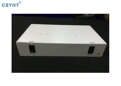 China 2U 19inch ODF Sliding Cable Patch Panel 48 Ports FTTB for sale
