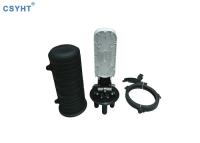 China Fiber Optic Dome Closure Caja de Empalme tipo Domo Fiber optic joint enclosure 1 Oval + 3 Round Ports IP68 for sale
