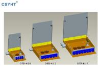 China Small Size Fiber Optic Splitter Box Wall Cabinet 4-24 Core Ftth Access Solutions for sale