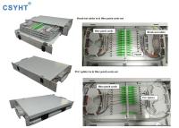China Fiber Optic Enclosure ODF Patchpanels y ODFs  Fiber Optic Distribution Frame 24 48 72 96Ports for sale
