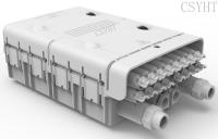 China 48 Cores Fiber Optic Cable Termination Boxes Wall / Pole Mounting Box Load Splitter for sale