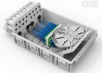 China 48 Cores Fiber Optic Cable Termination Boxes Wall / Pole Mounting Box Load Splitter for sale