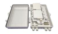 China IP65 Splitter box Waterproof FTTH Fiber Optic Terminal Box 48 Core with 1x8 plc splitter cassette for sale
