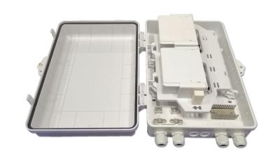 China IP65 Splitter box Waterproof FTTH Fiber Optic Terminal Box 48 Core with 1x8 plc splitter cassette for sale