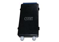China Indoor Wall Mounted Fiber Optic Distribution Box 12 Port ABS Plastic Material for sale