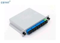 China Module Optical PLC Splitter Cassette Box 8 16 Way Inserting LGX Box ABS Plastic for sale