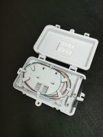 China 4 SC/APC Simplex Ports Outdoor Fiber Optic Distribution Box CTO IP65 Small Size for sale