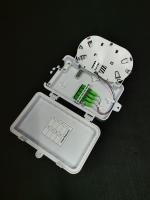 China 4 SC/APC Simplex Ports Outdoor Fiber Optic Distribution Box CTO IP65 Small Size for sale