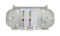 China FTTB ABS Plastic 24cores Fiber Optic Splice Tray for sale