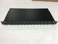 China ODF 19'' 1U Sliding 24SC Fiber Optic Distribution Box for sale