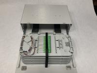 China Metal Pull - Out Tray Fiber Optic Distribution Box Slidable 19
