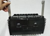 China Outdoor Aerial Hanged ABS Plastic Fiber Distribution Box 2 Sides For Loading PLC Splitter for sale
