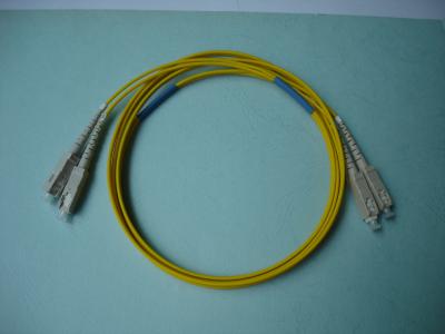 China Apc Sc Optic Fiber Patch Cord Single Mode 3m 5m 10m Length With LSZH Jacket for sale