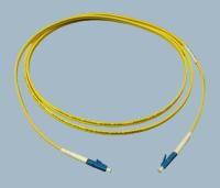 China Single Mode Fiber Optic Patch Cable 9/125 Duplex LC/UPC-LC/UPC High Dense Connection for sale