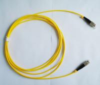 China APC Polishing 0.2dB 3.0mm Fiber Optic Patch Cord for sale