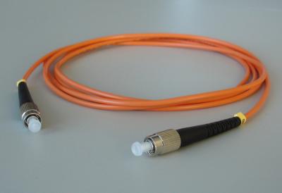 China SC FC LC ST MU MTRJ MPO Fiber Optic Patch Cord 0.3dB Insertion Loss Customized Length for sale