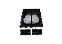 China Inline Type FOSC Fiber Optic Closure PP ABS HDPE IP65 48FO 96FO 144FO 192FO for sale