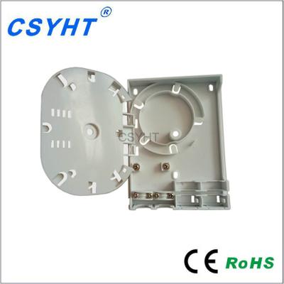 China CATV PLC ABS FTTH Indoor Termination Box Fiber Optic Distribution Box 4C for sale