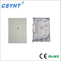 China CATV PLC ABS FTTH Indoor Termination Box Fiber Optic Distribution Box 4C for sale