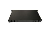 China ODF 24 SC SX Fiber Optic Patch Panel Cold Roll Steel Material Rack Mount Installation for sale