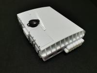 China Outdoor ABS Plastic Waterproof 12 Port FTTH Wall Mounted Fiber Optic Distribution Box for sale