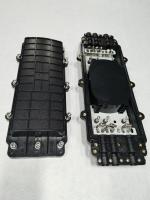 China Horizontal Fiber Optic Junction Box 96 144 Core 3in 3out 96 144 Core Inline Fiber Optic Joint Splice Closure for sale