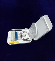 China 1x8 PLC Indoor Ftth Optical Splitter Box 8 Ports Wall Mounted for sale