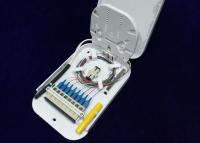 China 1x8 PLC Indoor Ftth Optical Splitter Box 8 Ports Wall Mounted for sale