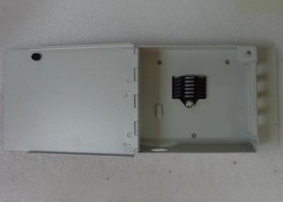 China Indoor 4 Ports Fiber Optic Distribution Box Metal Wall Mounted Box for sale