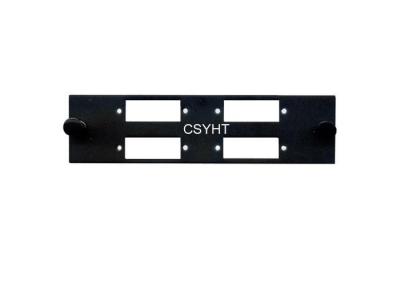China SC LC FC ST Fiber Adapter Panel ISO Fiber Optic Accessory with cold roll steel for sale