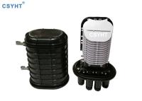 China Fiber Optic Junction boxes Domo for cables of 24, 60, 96, 144, 288 Oval splice closure for sale